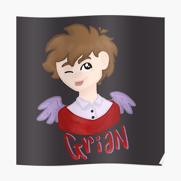 "Grian " Poster for Sale by UpWiththeStars | Redbubble