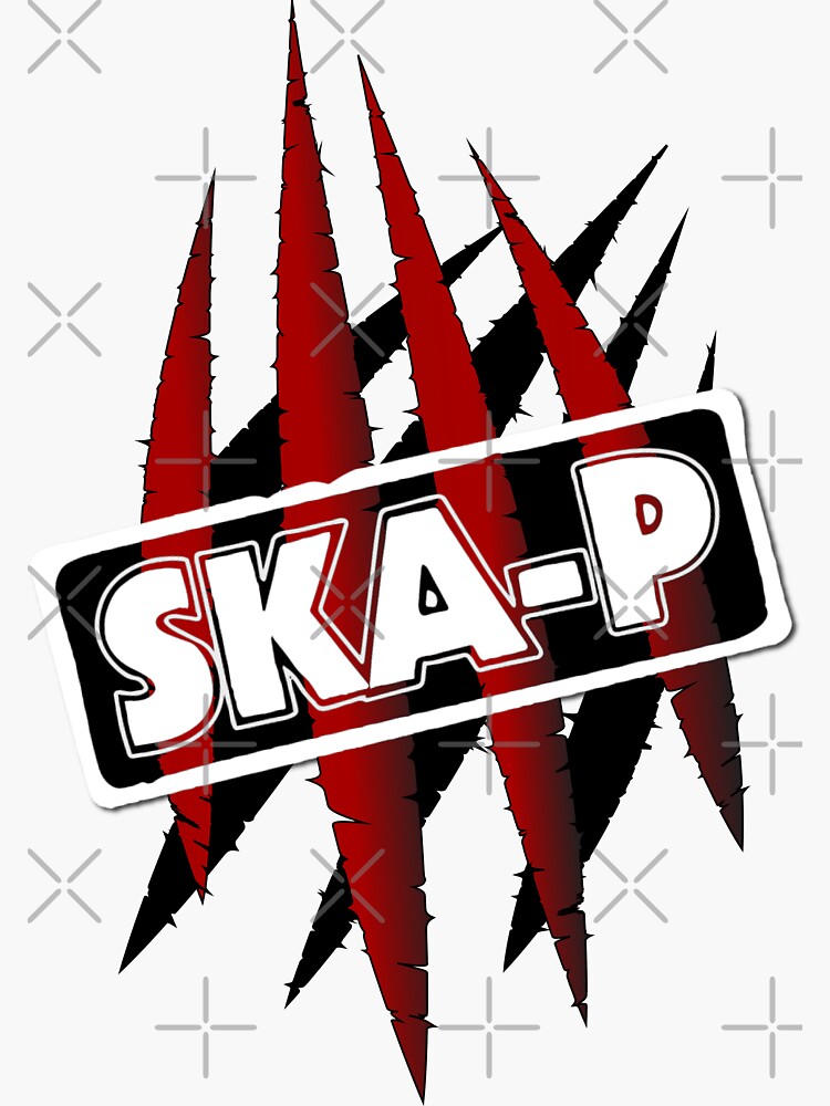"Ska-P - Spanish Ska Punk" Sticker for Sale by UpNorthArts | Redbubble