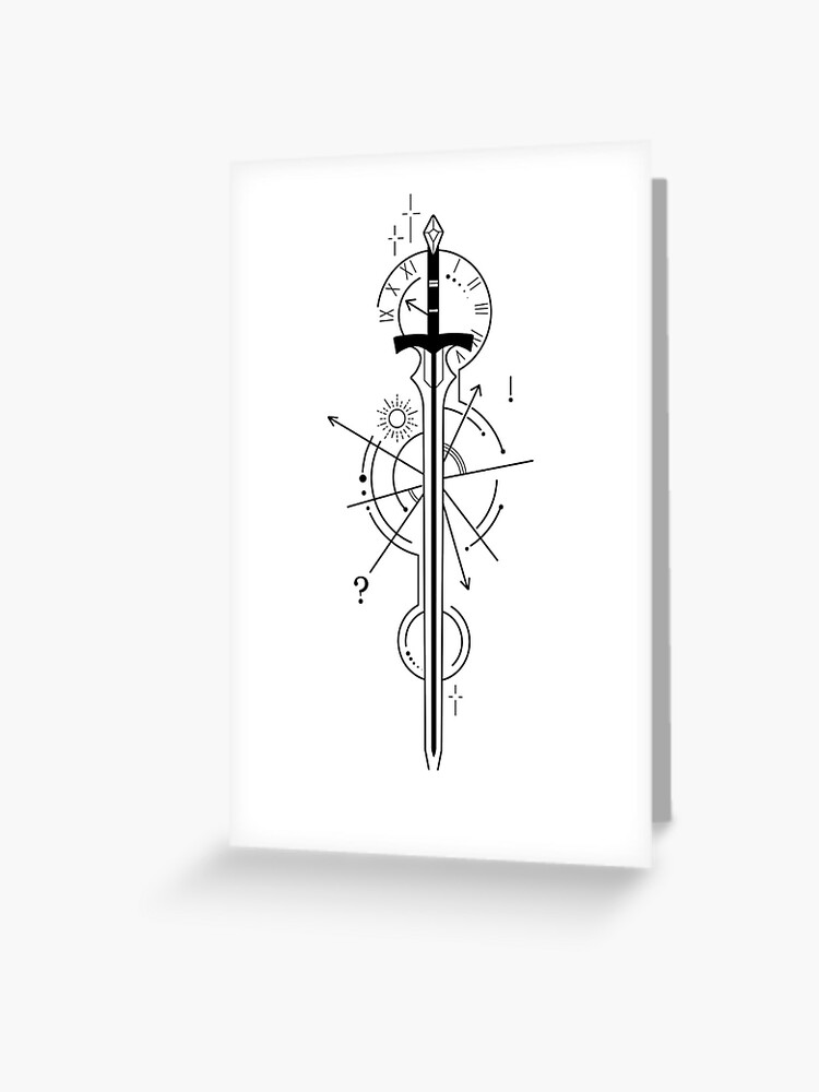 Adhd sword tattoo - Bronctattooaus.com