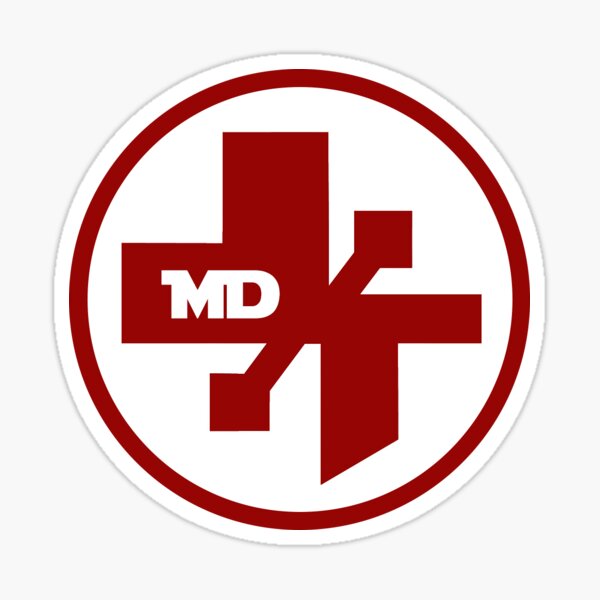"Clone Medic MD symbol" Sticker for Sale by IB-0525 | Redbubble