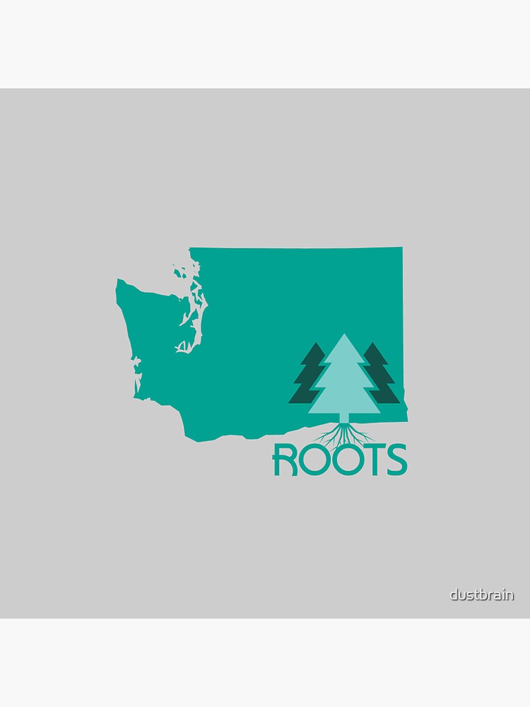 Roots - Washington State (Modern) Pin Button