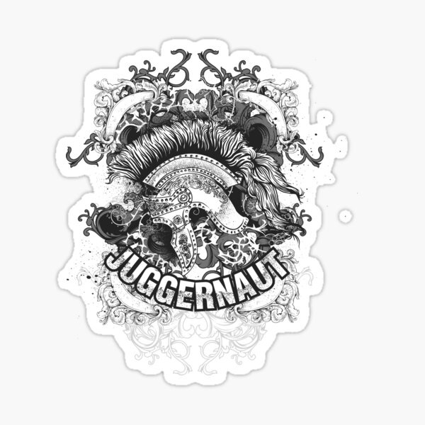 "The Juggernaut - Roman Helmet" Sticker for Sale by Infinite-Quotes ...