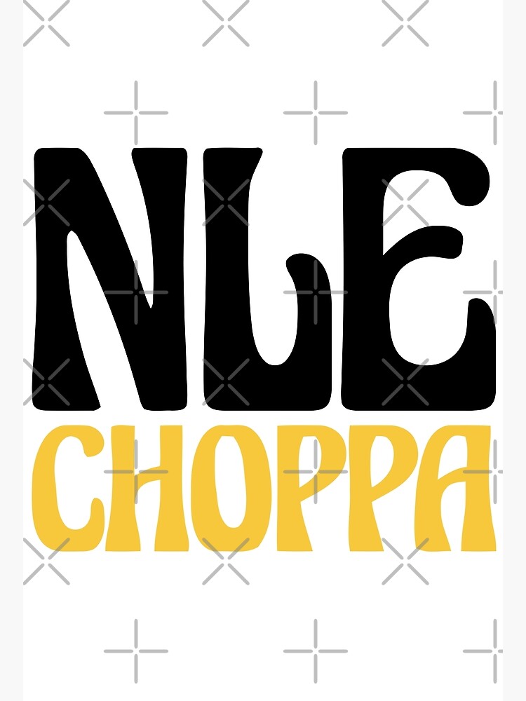 "NLE Choppa Merch Mood Swings" Poster for Sale by SalMaiShop | Redbubble