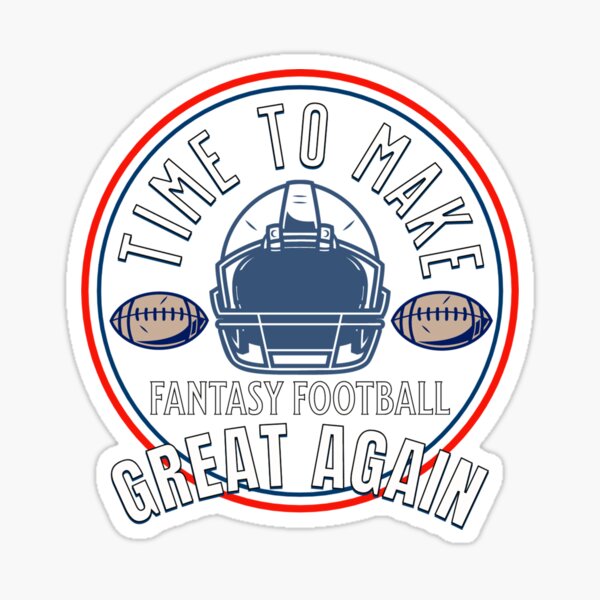 "Funny Fantasy Football " Sticker for Sale by tamdevo1 | Redbubble