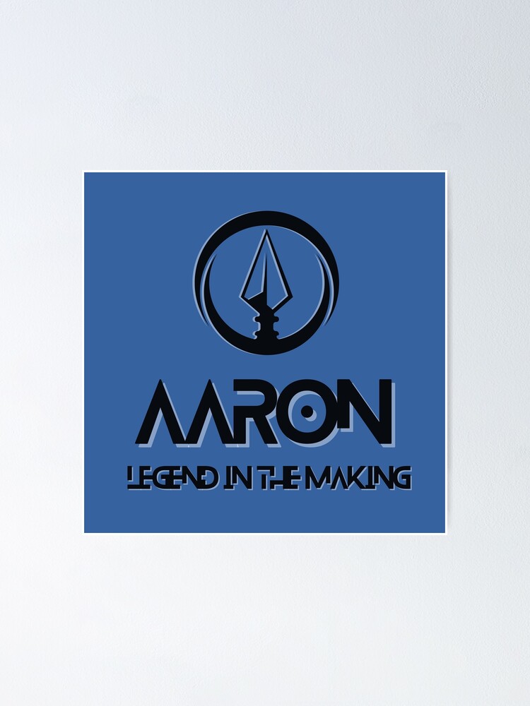 "Aaron Name Legend in the Making Birthday Anniversary, Appreciation ...