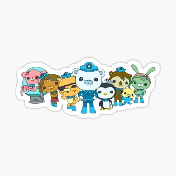 " The Octonauts Captain" Sticker for Sale by talebni888 | Redbubble