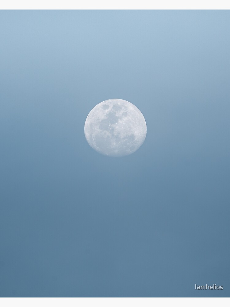 "Sad Moon" Poster for Sale by Iamhelios | Redbubble