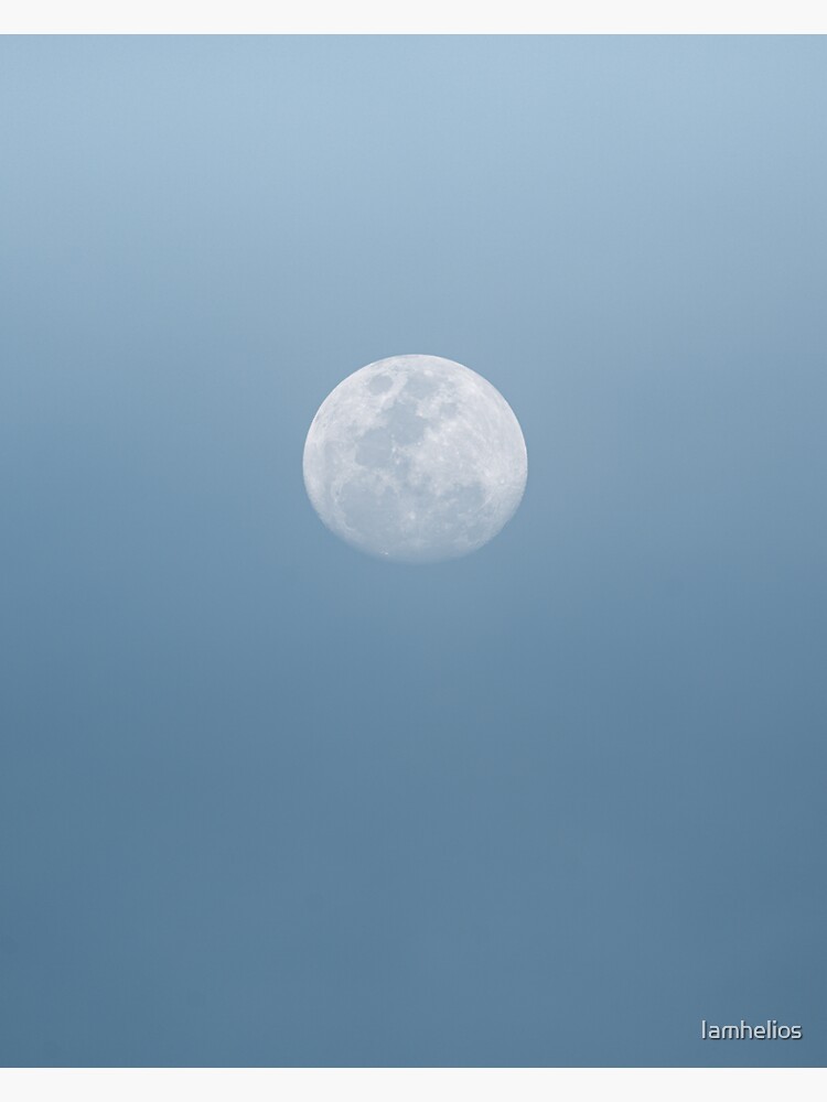 "Sad Moon" Sticker for Sale by Iamhelios | Redbubble