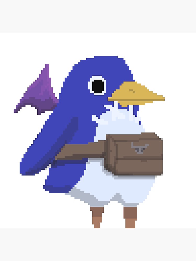 "Pixel Prinny" Poster by systemprimary | Redbubble