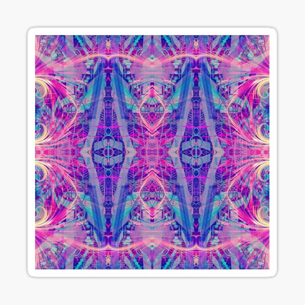 "Crystal Visions 37" Sticker for Sale by Boogie-72 | Redbubble