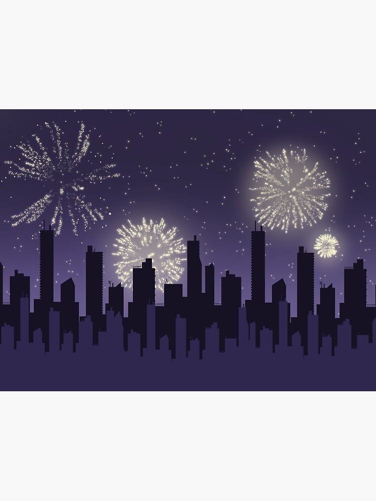 "Firework City" Poster for Sale by maddiamond94 | Redbubble