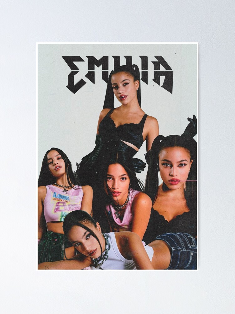 Póster Emilia Mernes Merch Arte Del Pared Diseñado Y Vendido Por ...