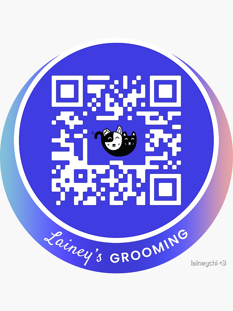 Qr Code Sticker Sticker For Sale By Elenachiarello Redbubble 