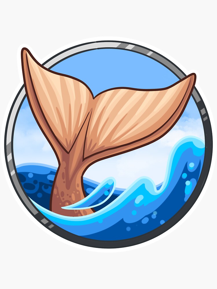 "Origins: Merling Insignia" Sticker for Sale by J-is-Typing | Redbubble