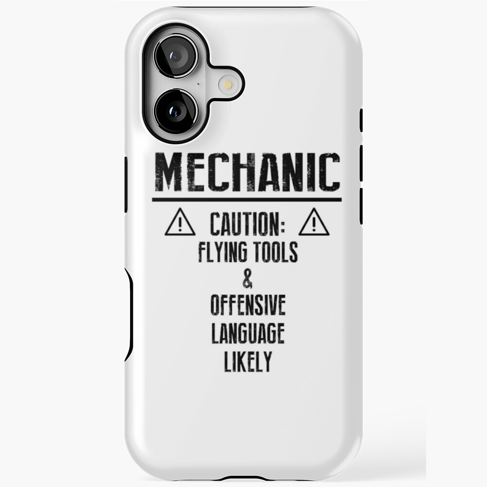 "MECHANIC" Sticker for Sale by antipatic | Redbubble
