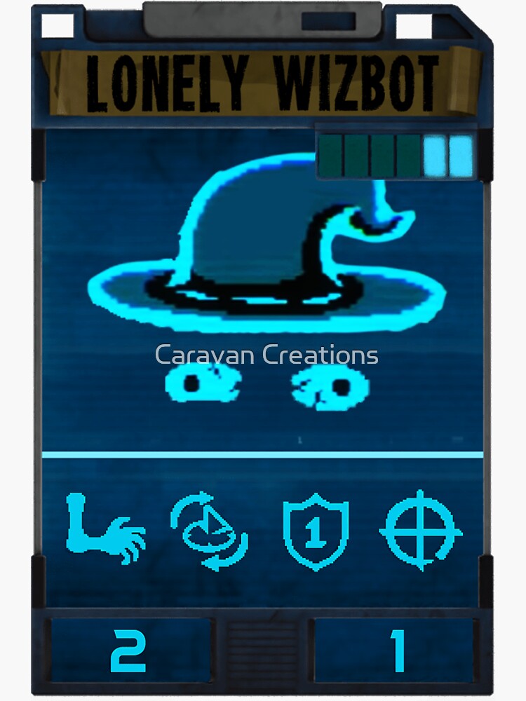 "Lonely Wizboy" Sticker for Sale by Mx-Sides | Redbubble