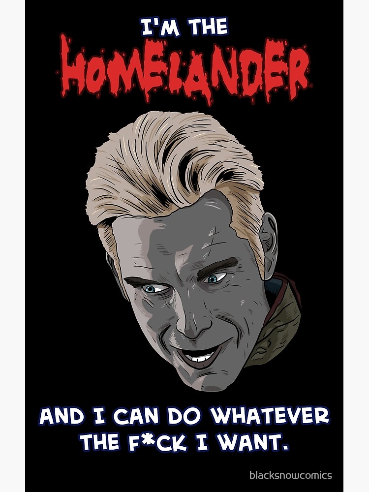 "Homelander - The Boys" Art Print for Sale by blacksnowcomics | Redbubble