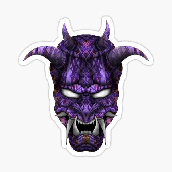 "devil face" Sticker for Sale by SHUKA | Redbubble