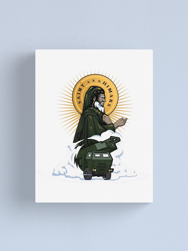 "Saint Himars M421" Canvas Print for Sale by all-heros | Redbubble