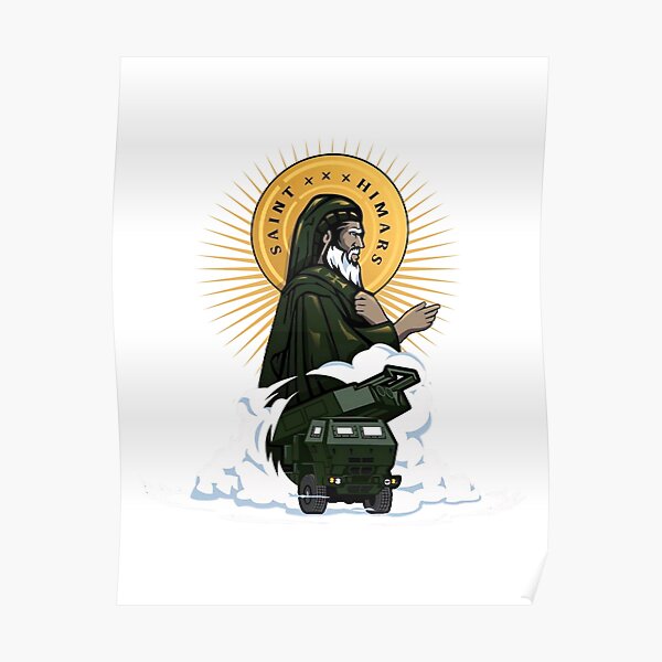 "Saint Himars M421" Poster for Sale by all-heros | Redbubble