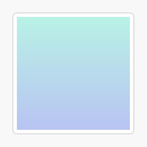 "Aero Blue Gradient #5 | Beautiful Gradients" Sticker for Sale by ...