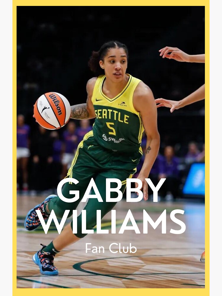 "Gabby Williams Fan Club" Sticker for Sale by madbro | Redbubble