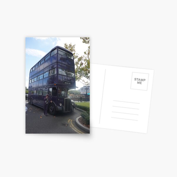 "knight bus" Postcard for Sale by elmartanna | Redbubble