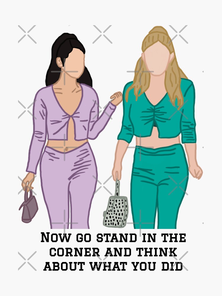 Maddy And Cassie Taylors Version Sticker For Sale By Sofieq