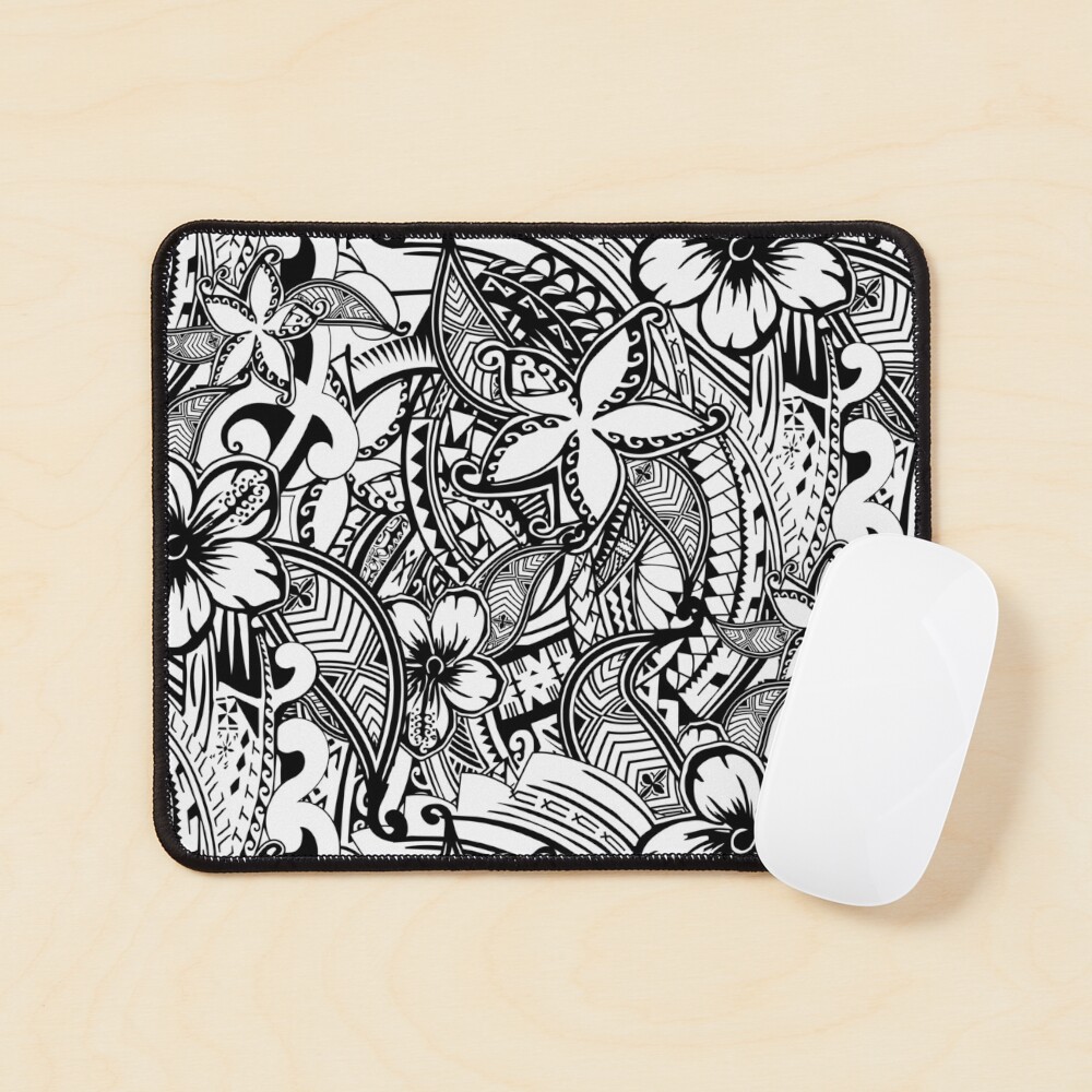 "It's Not Always Black Or White Polynesian Tattoos" Sticker for Sale by ...