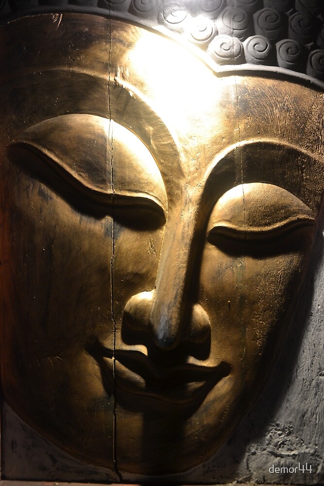 "Buddha face" by demor44 | Redbubble