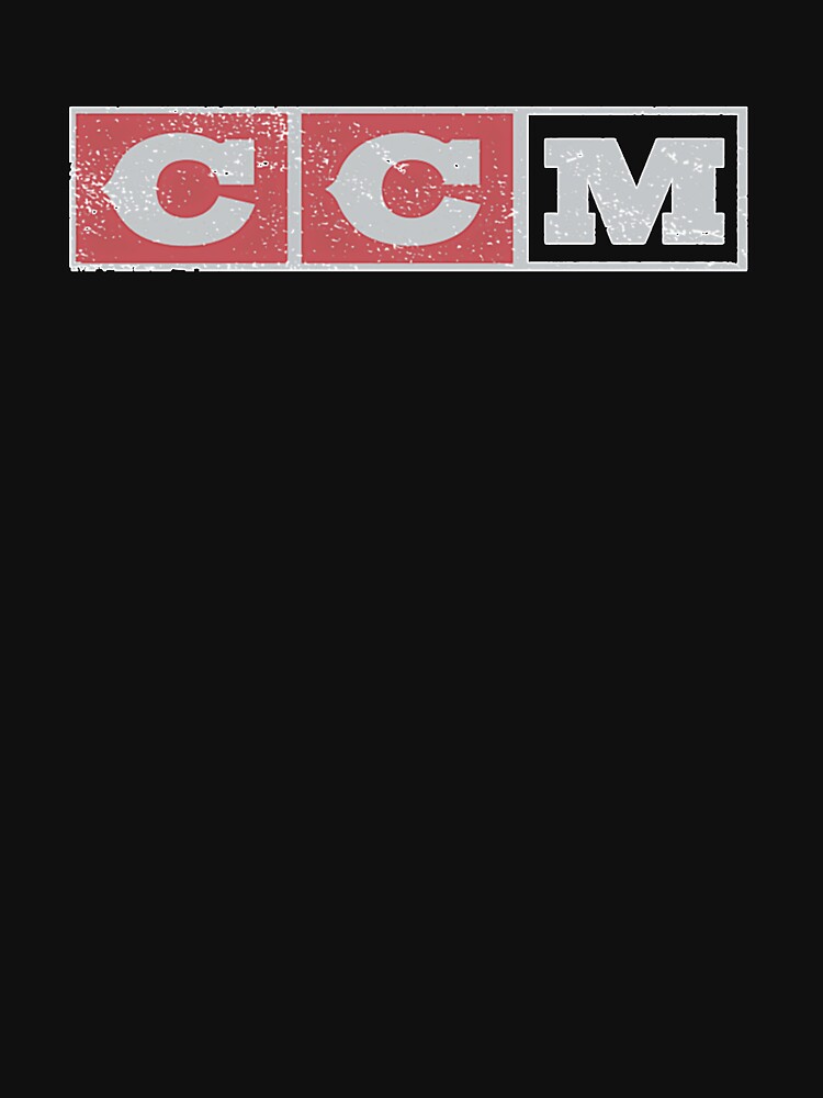 "CCM logo " T-shirt for Sale by Jamesougllover | Redbubble | ccm logo t ...