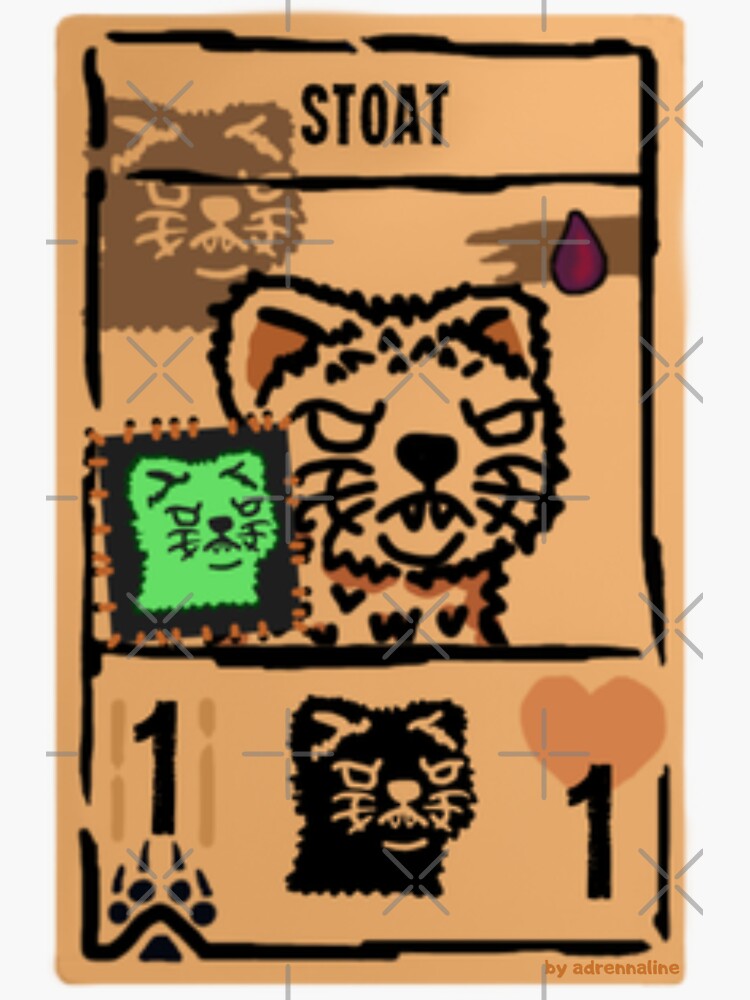 "inscryption" Sticker for Sale by adrennaline | Redbubble