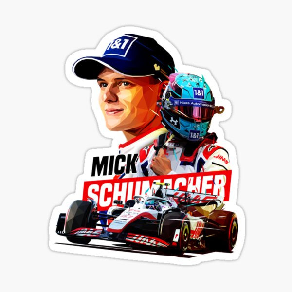"Michael Schumacher Art" Sticker for Sale by SkylarFeil | Redbubble