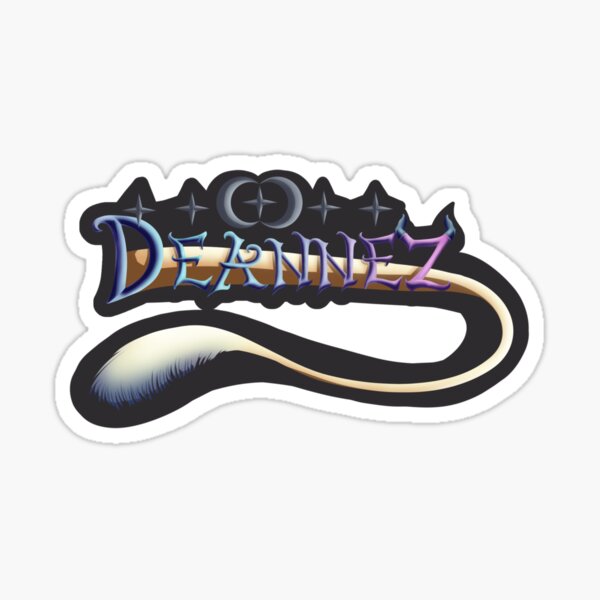 "Logo merch" Sticker for Sale by Deannez- | Redbubble