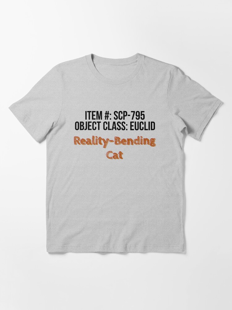 "SCP Reality-Bending Cat" T-shirt for Sale by DeusExMachina1 ...