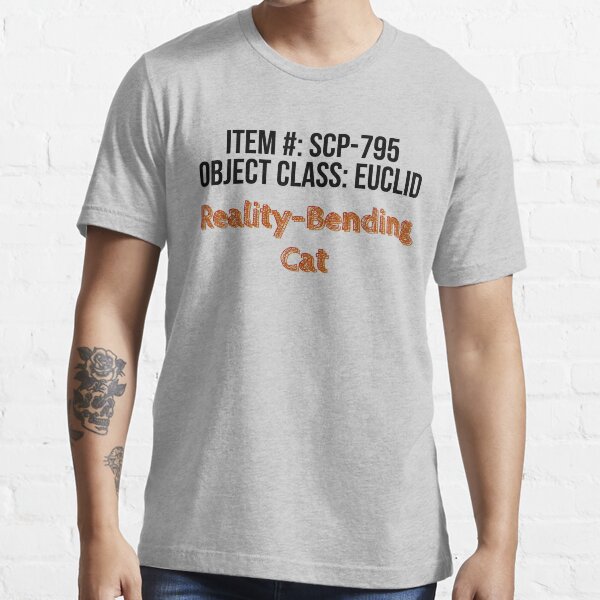 "SCP Reality-Bending Cat" T-shirt for Sale by DeusExMachina1 ...