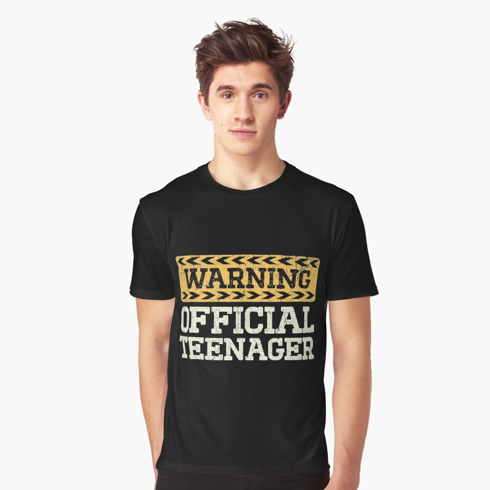 "Warning Official Teenager" Poster for Sale by nwaja-art | Redbubble