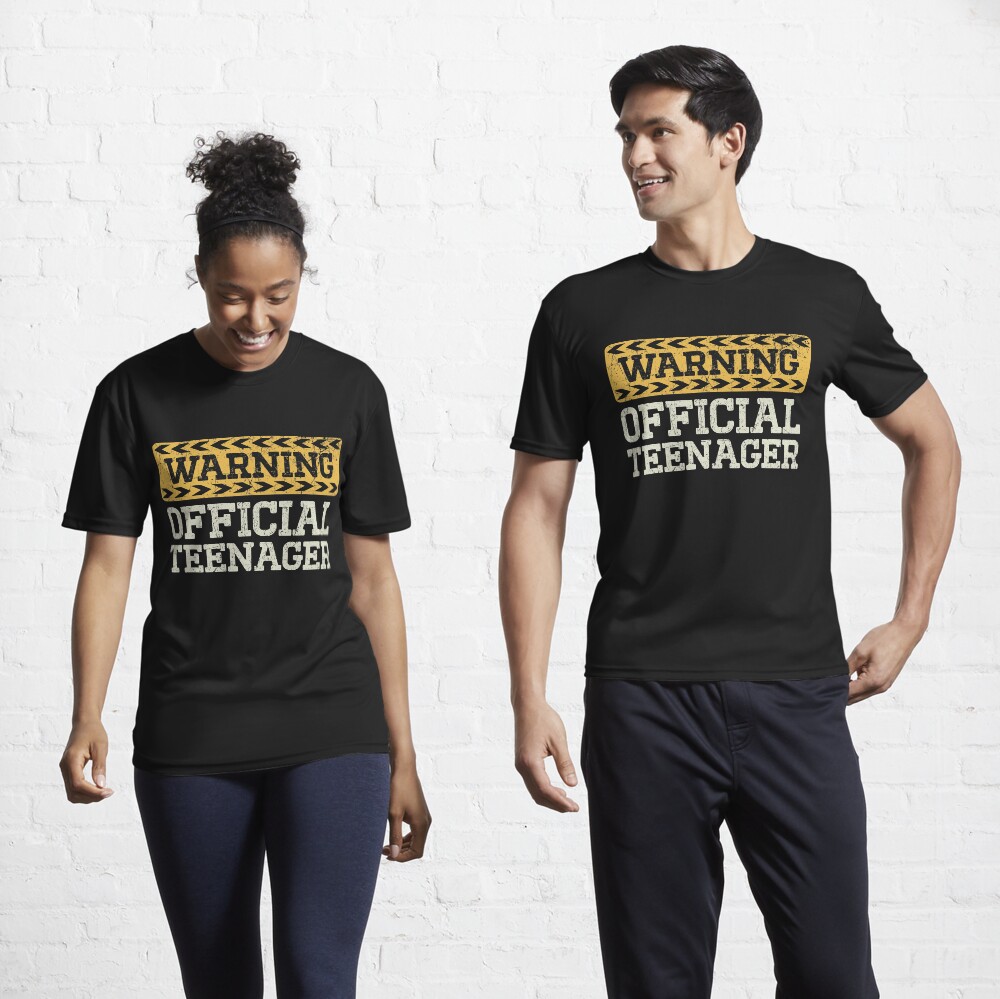 "Warning Official Teenager" Poster for Sale by nwaja-art | Redbubble