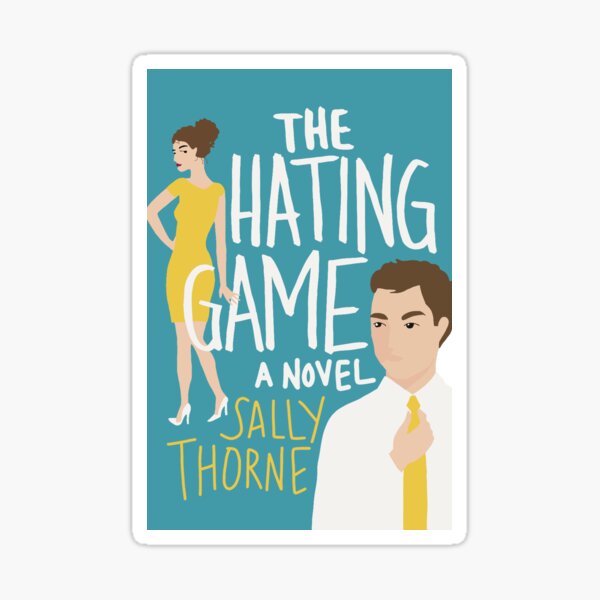 "The Hating Game Book Cover" Sticker for Sale by 3rdgilmoregirl | Redbubble