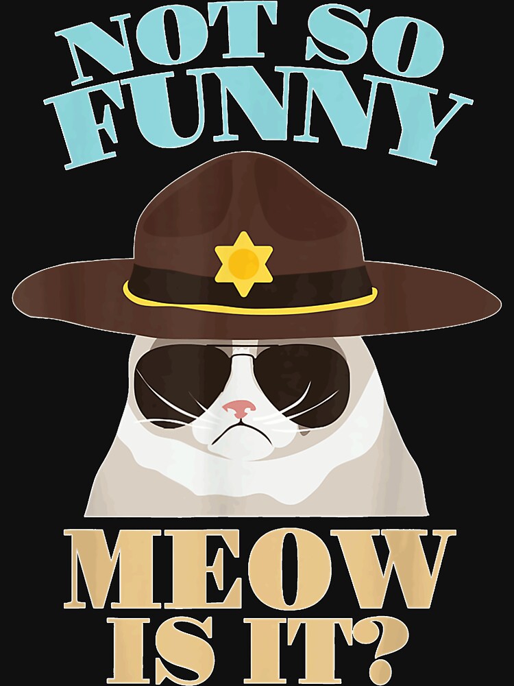 "super state trooper cat" T-shirt for Sale by pagowens | Redbubble ...