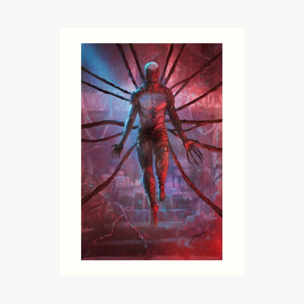 "Vecna | Lord of the Upside Down | Stranger Things" Art Print for Sale ...