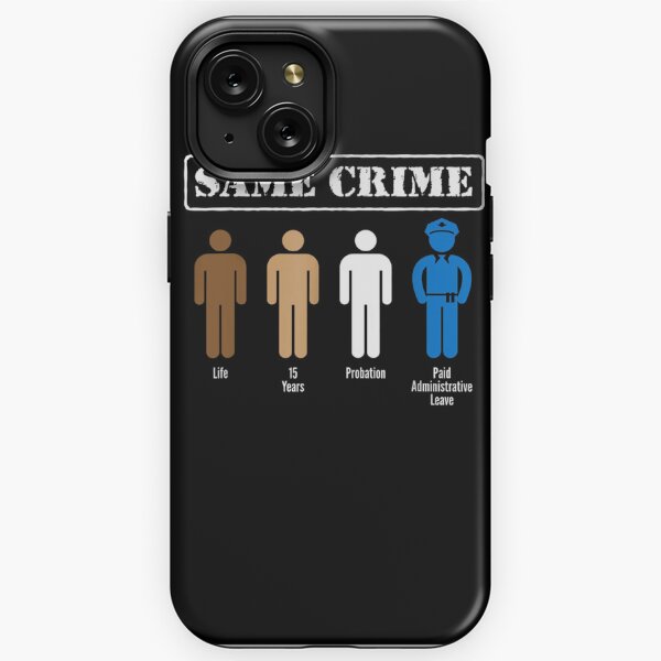 "Same Crime Different Time Funny Politics Meme" iPhone Case for Sale by ...