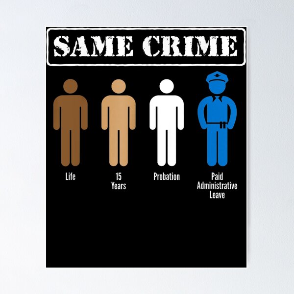 "Same Crime Different Time Funny Politics Meme" Poster for Sale by ...