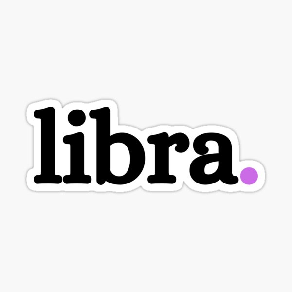 "Libra Zodiac Minimal" Sticker for Sale by evaandtop | Redbubble
