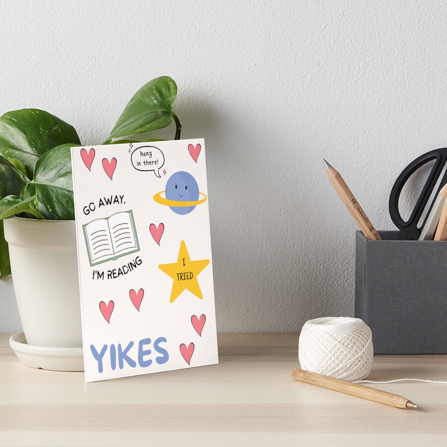 "Charlie Spring Journal Stickers | Heartstopper" Art Board Print for ...