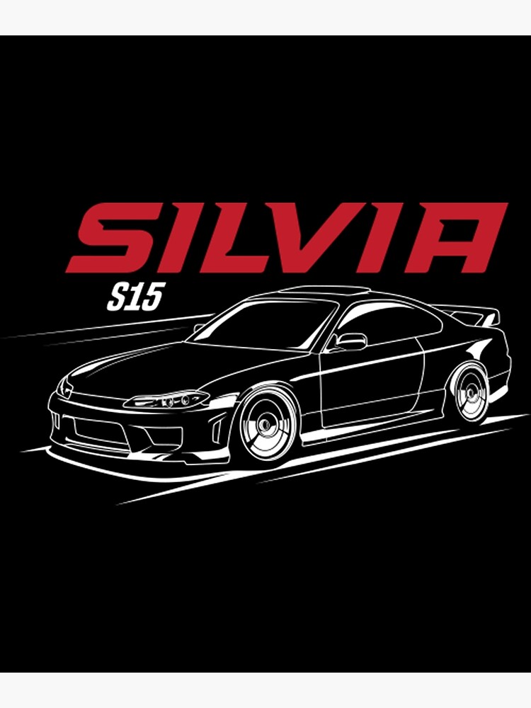 "Nissan Silvia S15 T-ShirtNissan Silvia s15" Poster for Sale by ...