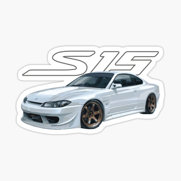 Sticker « Nissan Silvia S15 T-ShirtVertex Body-kit S15 SILVIA spec r ...