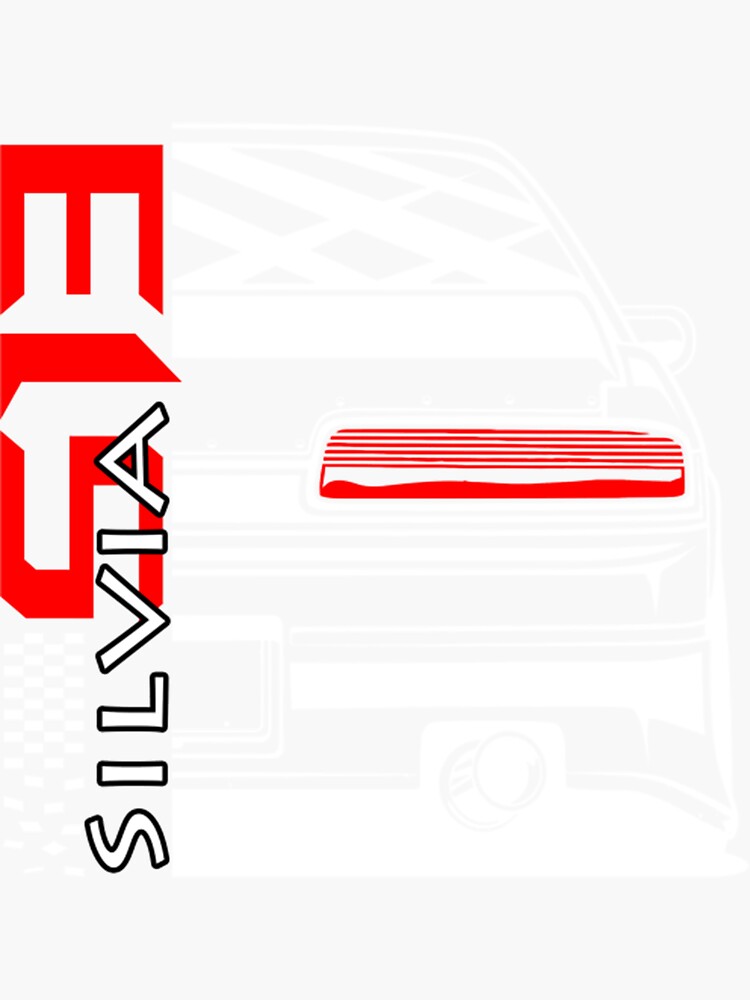 "Nissan Silvia T-ShirtSilvia S13" Sticker for Sale by NomanEdddie ...