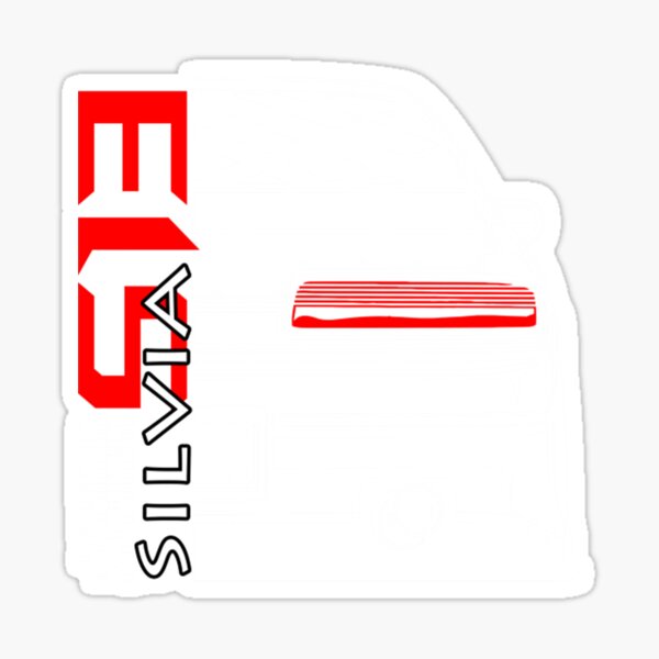 "Nissan Silvia T-ShirtSilvia S13" Sticker for Sale by NomanEdddie ...