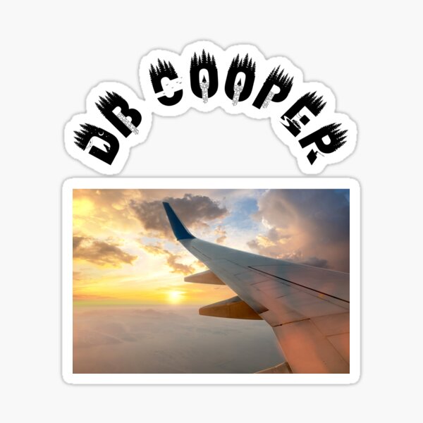"Db cooper" Sticker for Sale by movie-popcorn | Redbubble